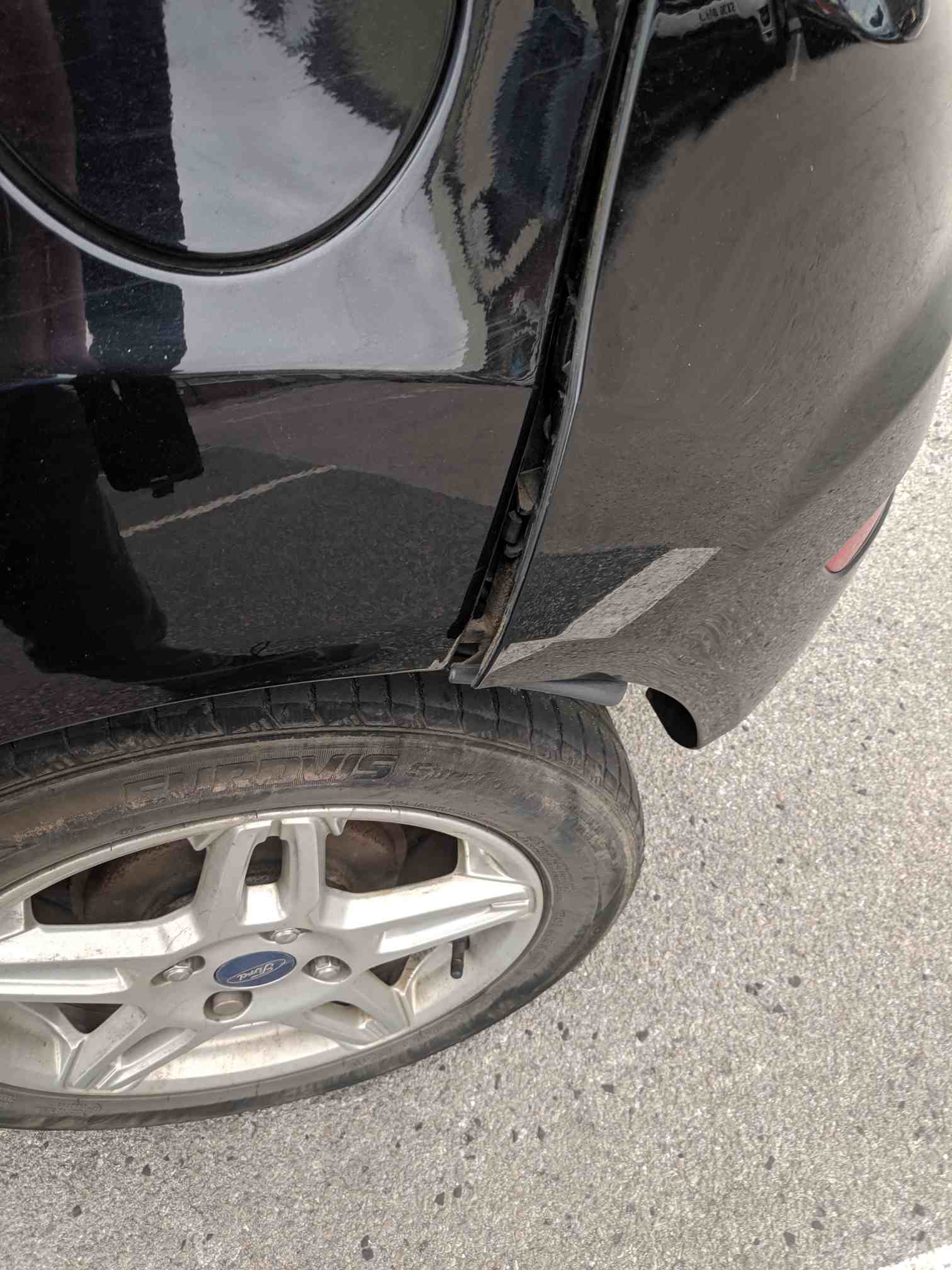 Fiesta Zetec - Rear bumper out of place - Ford Fiesta Club - Ford ...